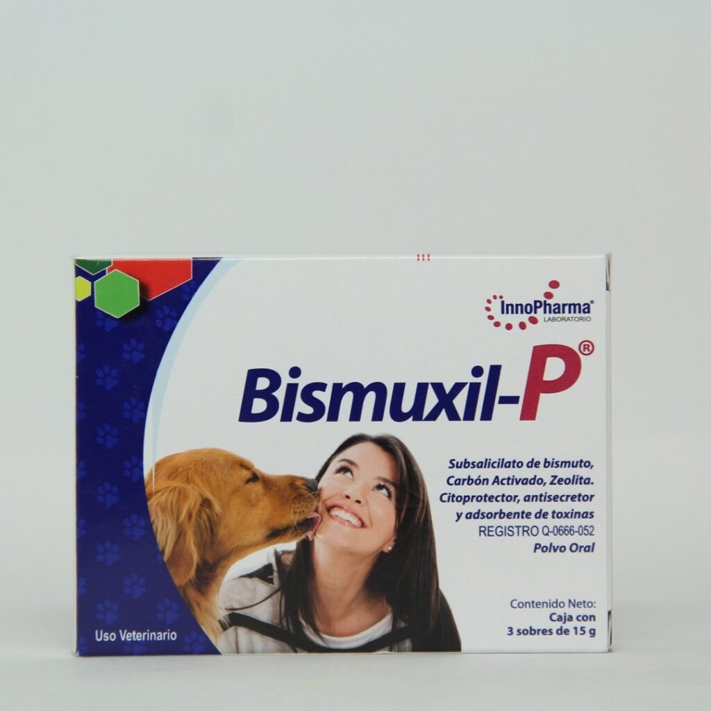 BISMUXIL-P 3 SOBRES DE 15 MG - Mascotijos