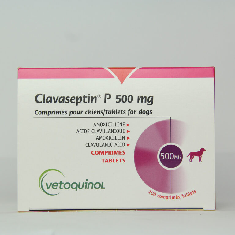 CLAVASEPTIN P 500 MG. 100 TABS. R.S. - Mascotijos
