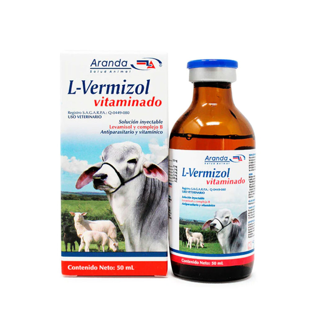 L VERMIZOL VITAMINADO 50 ML. - Mascotijos
